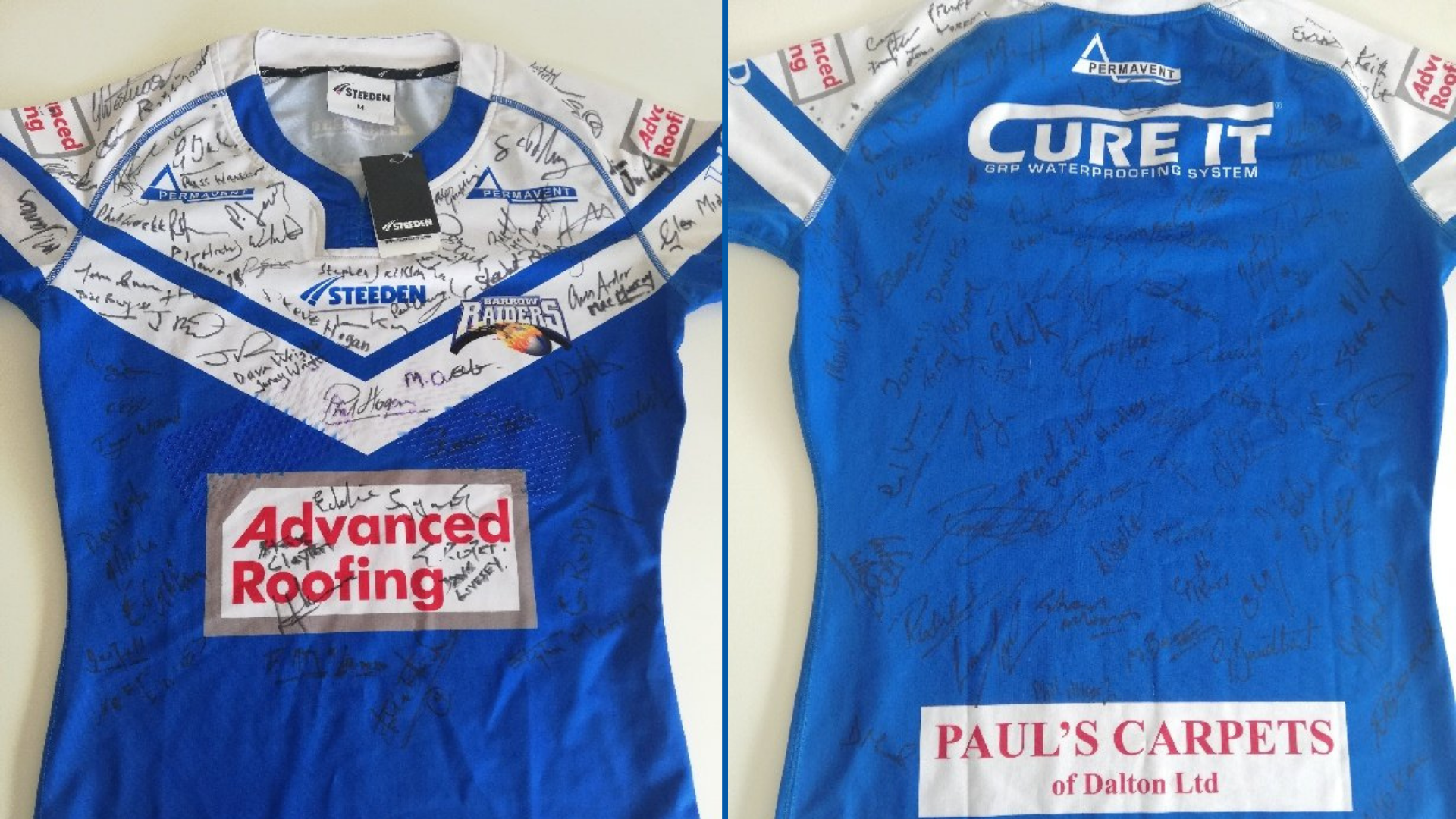 Your chance to WIN a unique, one-off Raiders shirt | Barrow Raiders