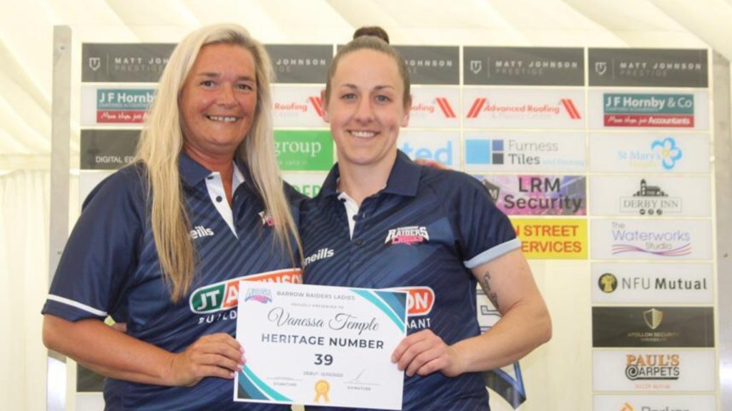 Barrow Ladies squad awarded heritage numbers | Barrow Raiders