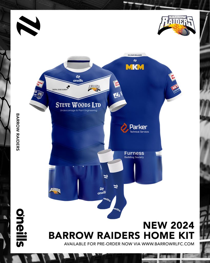 Barrow Raiders 2024 kits revealed | Barrow Raiders