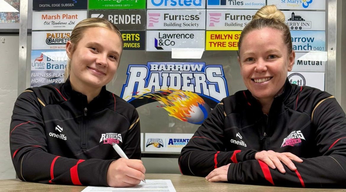Jodie Litherland makes first signing for Under 19s | Barrow Raiders